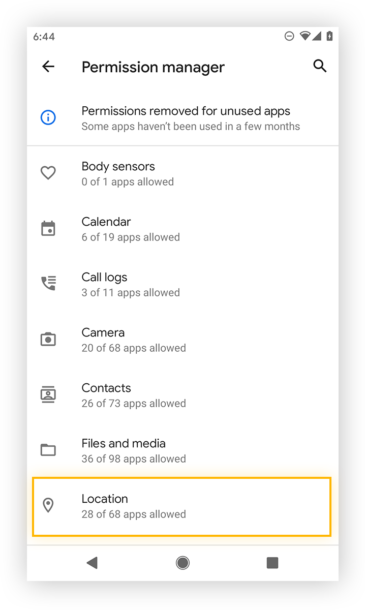 Permisos de aplicaciones de Android y buenas prácticas